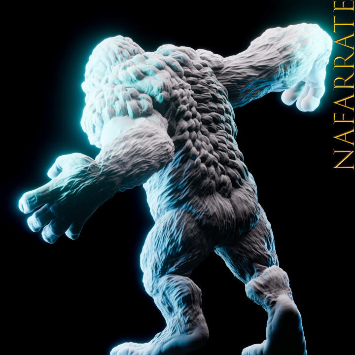 3D Printable Yeti by Nafarrate Designs