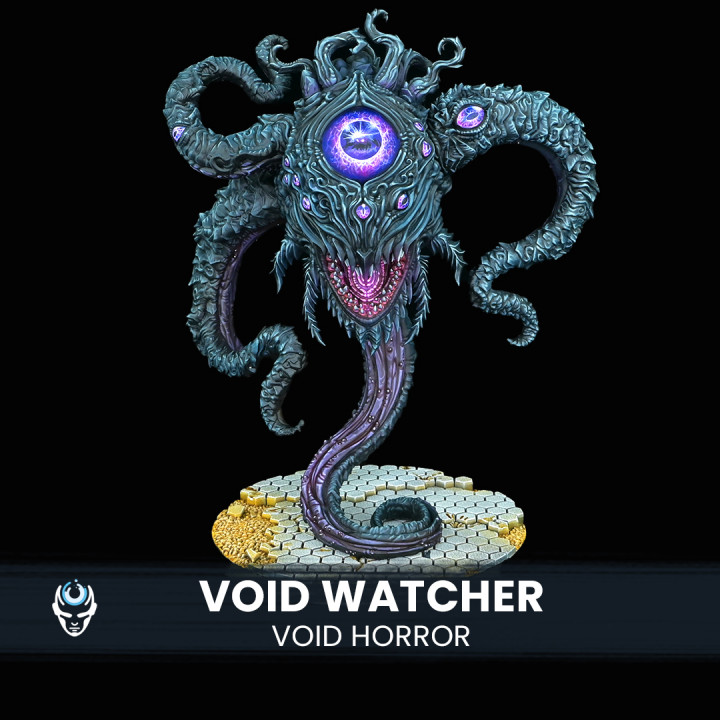 3D Printable Demons - Void Watcher by WildMesh
