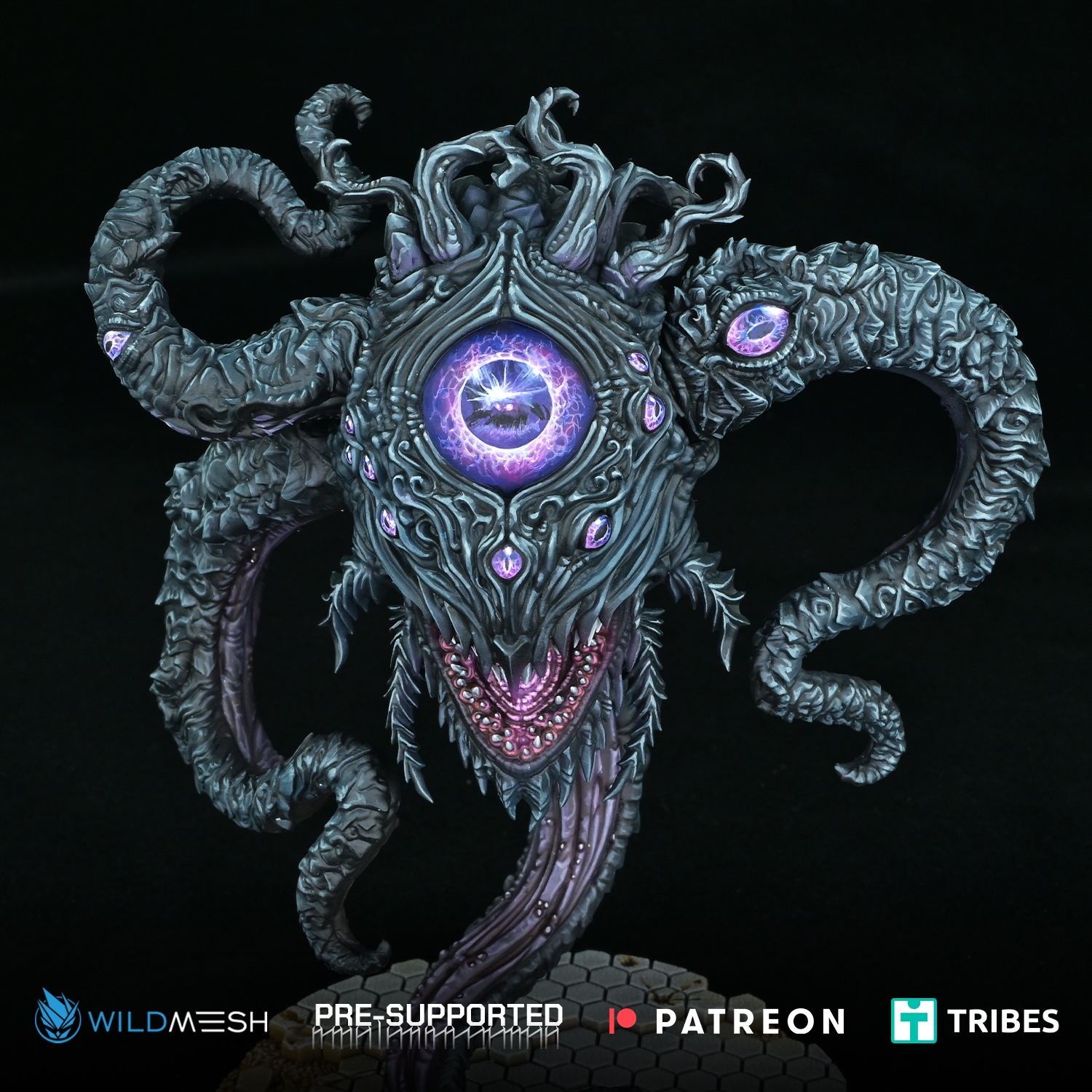 3D Printable Demons - Void Watcher by WildMesh