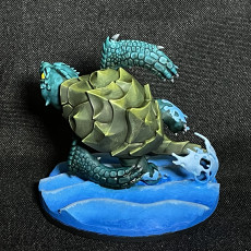 3D Printable Baby Dragon Turtle by Manuel Boria