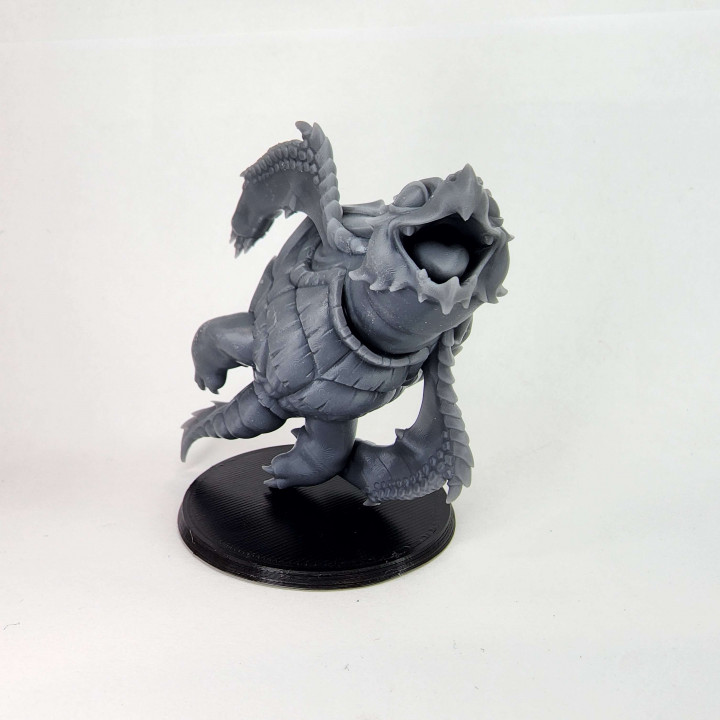 3D Printable Baby Dragon Turtle by Manuel Boria