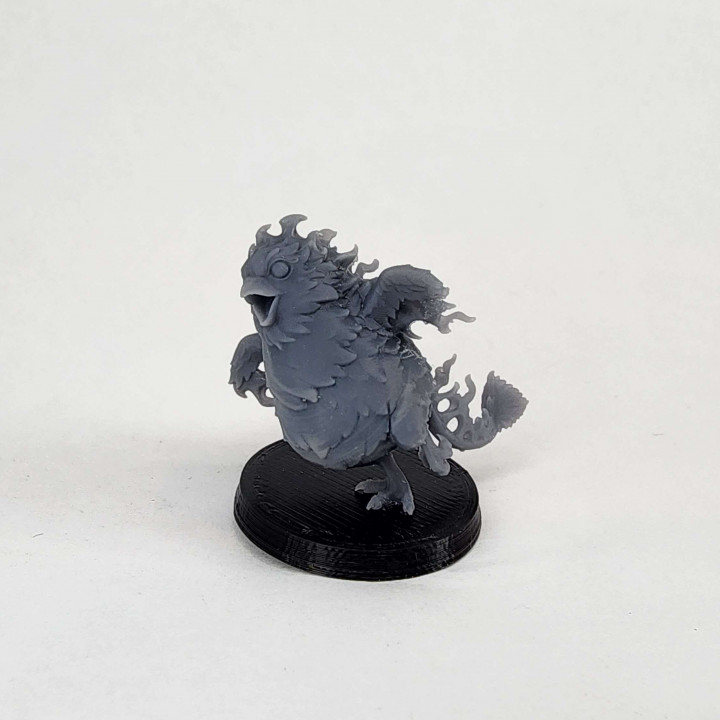 3D Printable Baby Phoenix by Manuel Boria