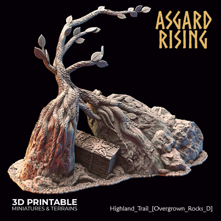 3D Printable Highland Trail /Terrain/ /Pre-supported/ by Asgard Rising ...