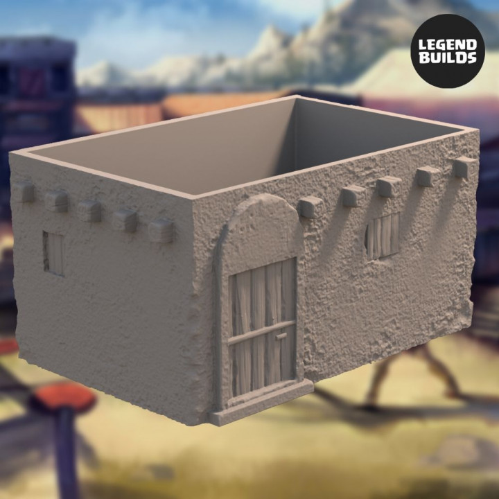 3D Printable Mud Houses from Jagrad (5 unique pieces) - 3D printable ...