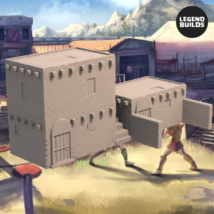 3D Printable Mud Houses from Jagrad (5 unique pieces) - 3D printable ...