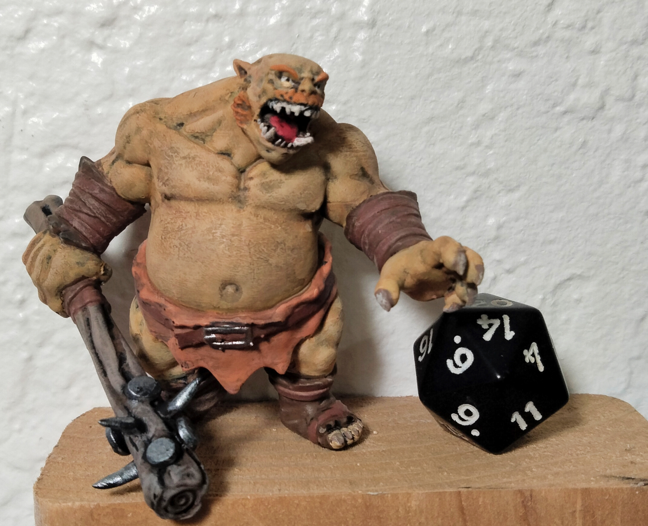 3D Printable Ogre by Printed Encounter