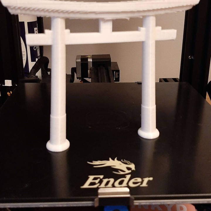 3D Printable Tori Gates From Japanese Shrines by Ian