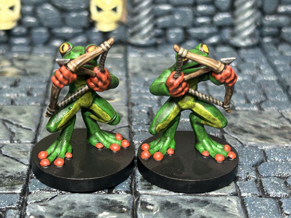 3D Printable Frogfolk Sample Set (no clothes)(pre-supported) by Printed ...