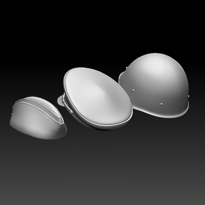 3D Printable russian helmet cap by Dmitry Tishchenkov
