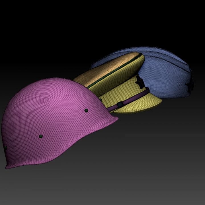 3D Printable russian helmet cap by Dmitry Tishchenkov