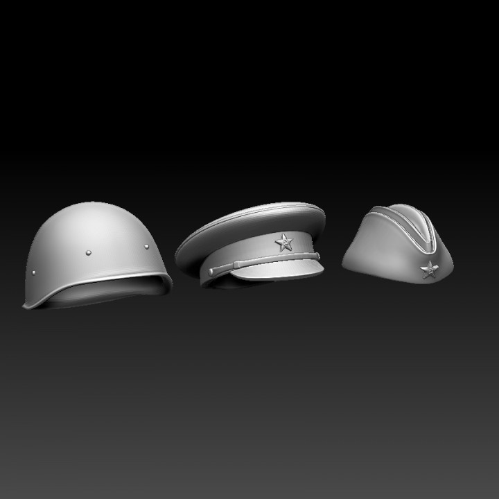 3D Printable russian helmet cap by Dmitry Tishchenkov