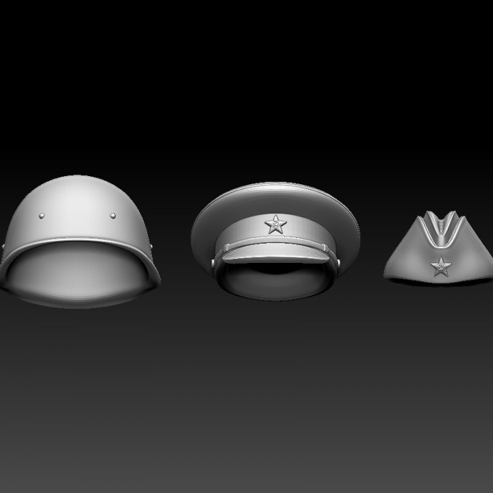 3D Printable russian helmet cap by Dmitry Tishchenkov