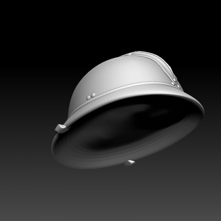 3D Printable french helmet by Dmitry Tishchenkov