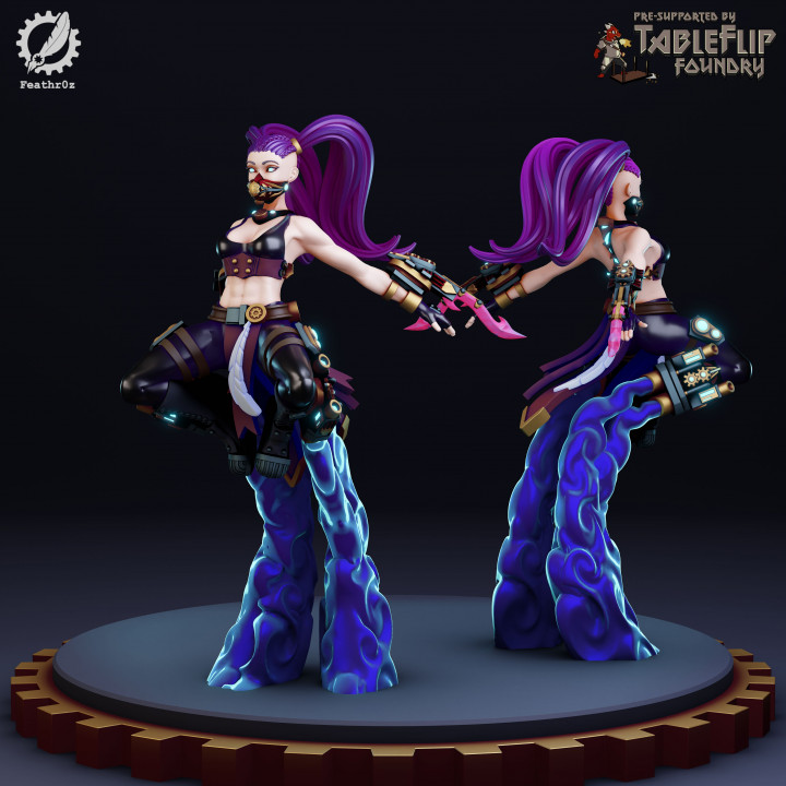 3D Printable Pack - Aurora Vanguard - Sergeant_P03 by feathr0z