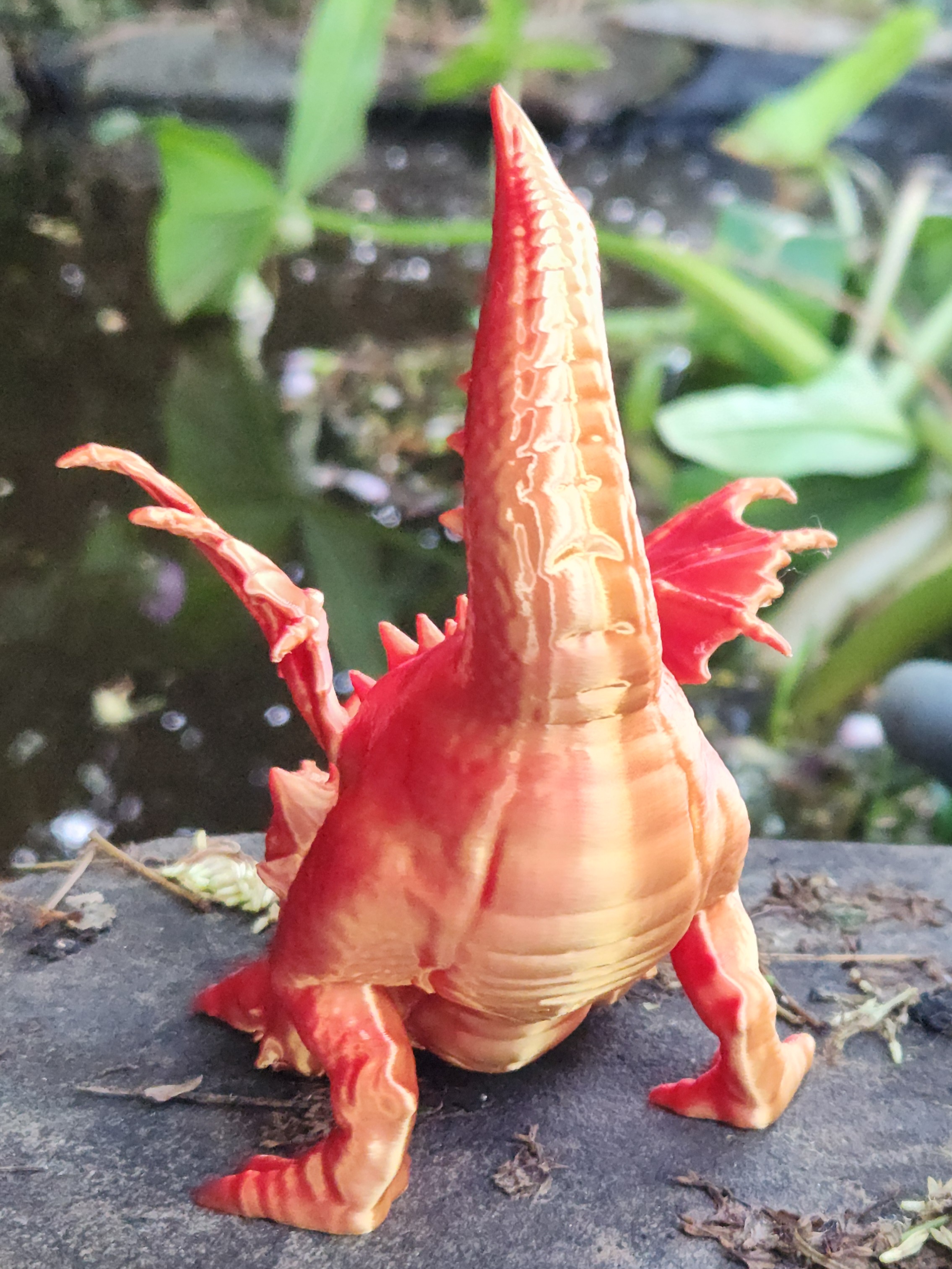 3D Printable Baby Dragon Exploration / Legendary Mini Dragon / Winged ...