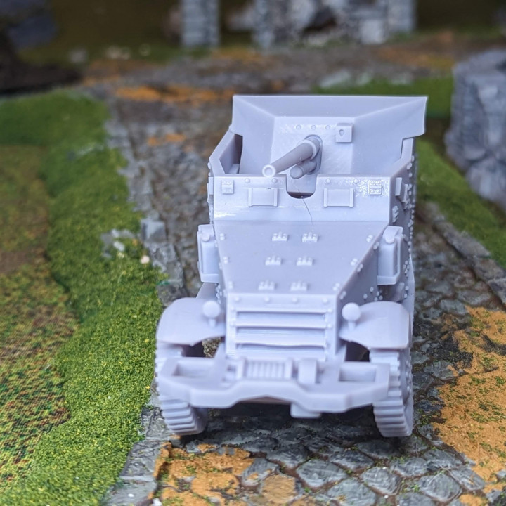 3D Printable T48 Gun Motor Carriage (Su-57) (USA, WW2, Lend-Lease) by Wargame3d