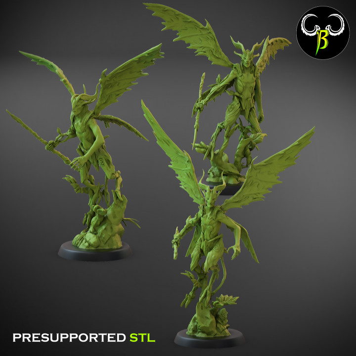 3D Printable Fae Hunter Set A by ClayBeastCreation