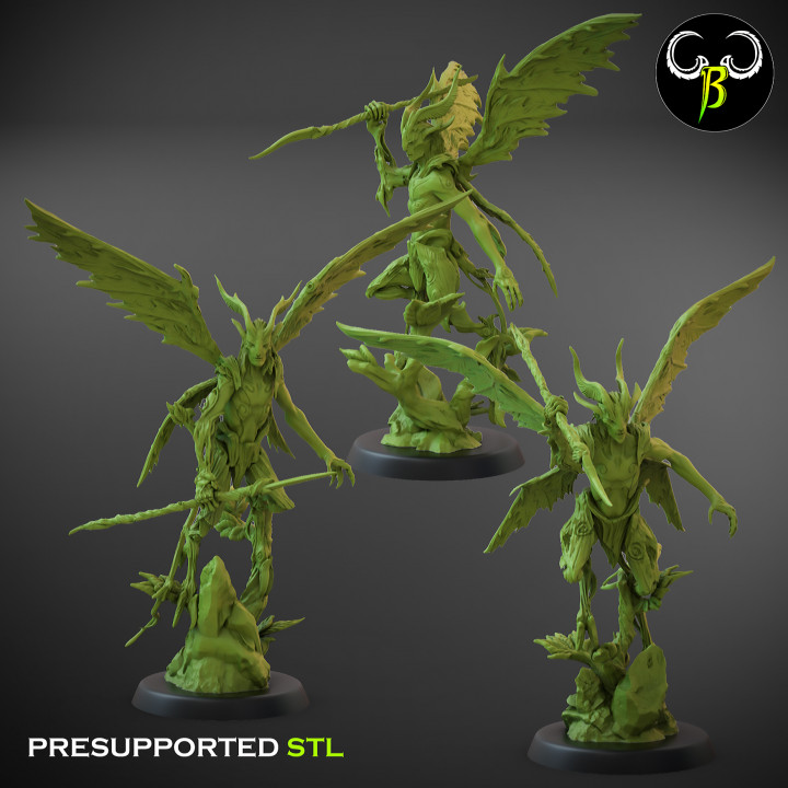 3D Printable Fae Hunter Set B by ClayBeastCreation