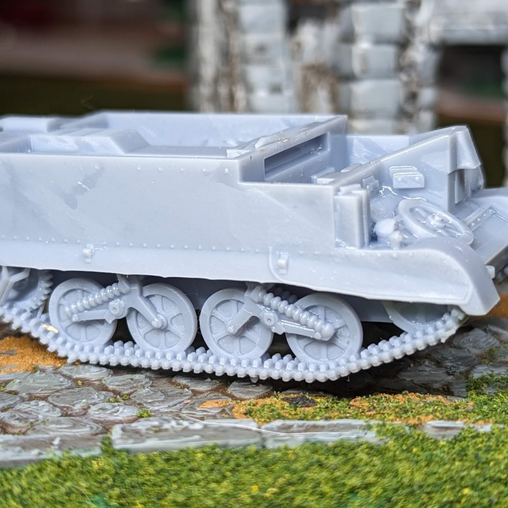 3D Printable Universal Carrier T16 (USA, WW2, Lend-Lease) by Wargame3d