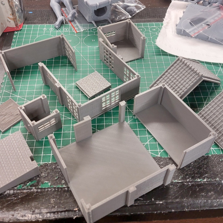 3D Printable Factory Large by Patrick Miniatures