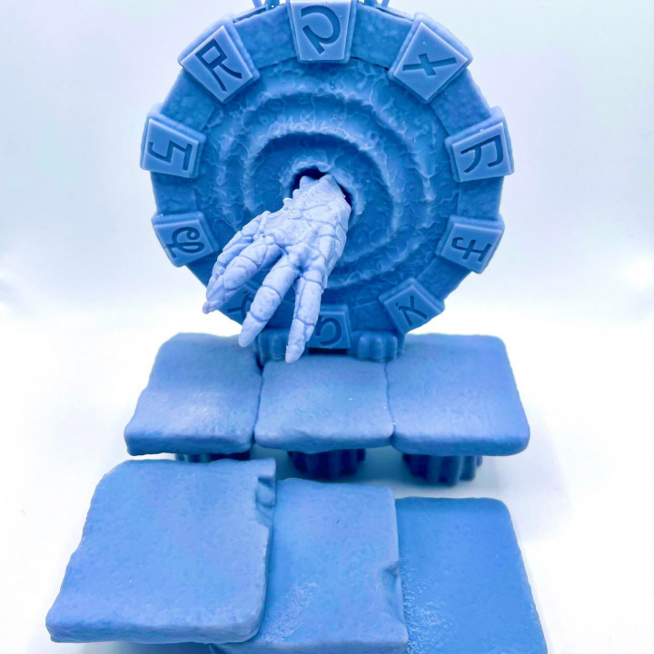 3D Printable Happy Place Portal Set by Custom Miniature Maker