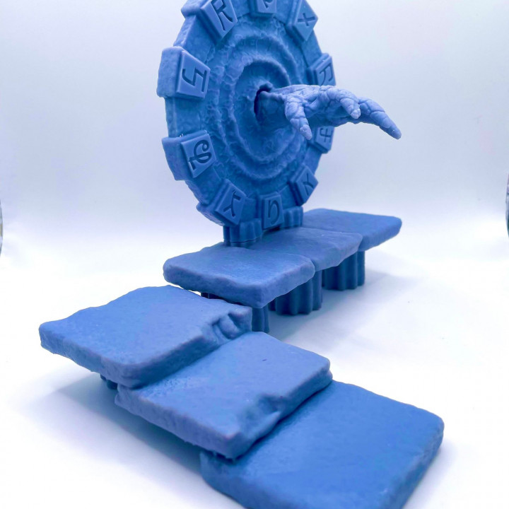 3D Printable Happy Place Portal Set by Custom Miniature Maker