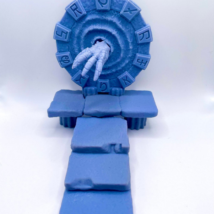 3D Printable Happy Place Portal Set by Custom Miniature Maker