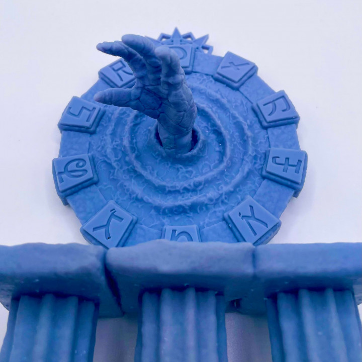 3D Printable Happy Place Portal Set by Custom Miniature Maker