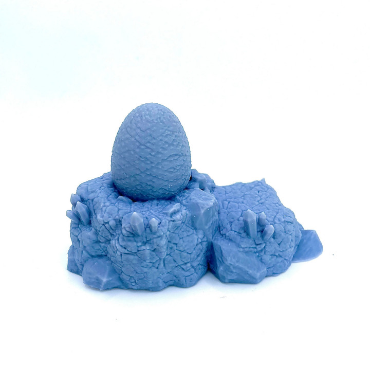 3D Printable Dragon Egg by Custom Miniature Maker