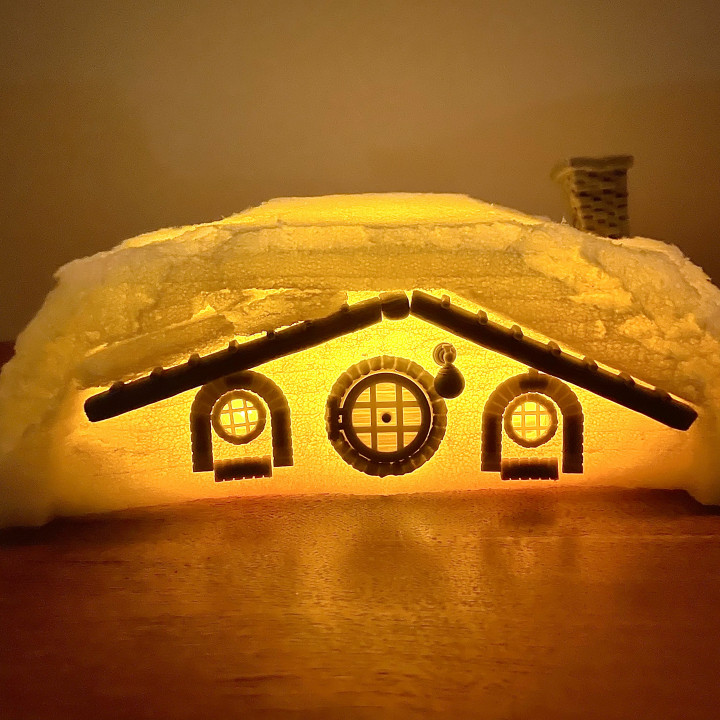 3D Printable Hobbit Home DIY Kit by Custom Miniature Maker