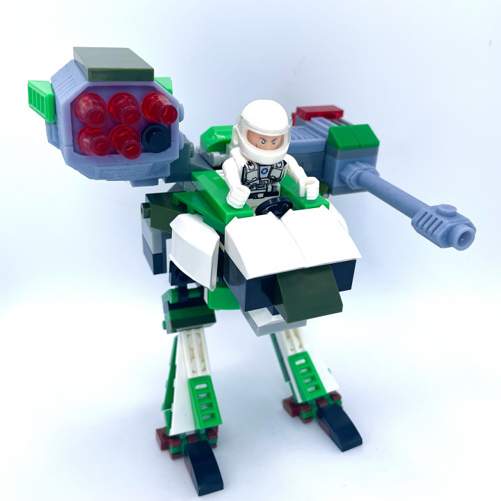 3D Printable Building Blocks Weapons and Ball Joints by Custom ...