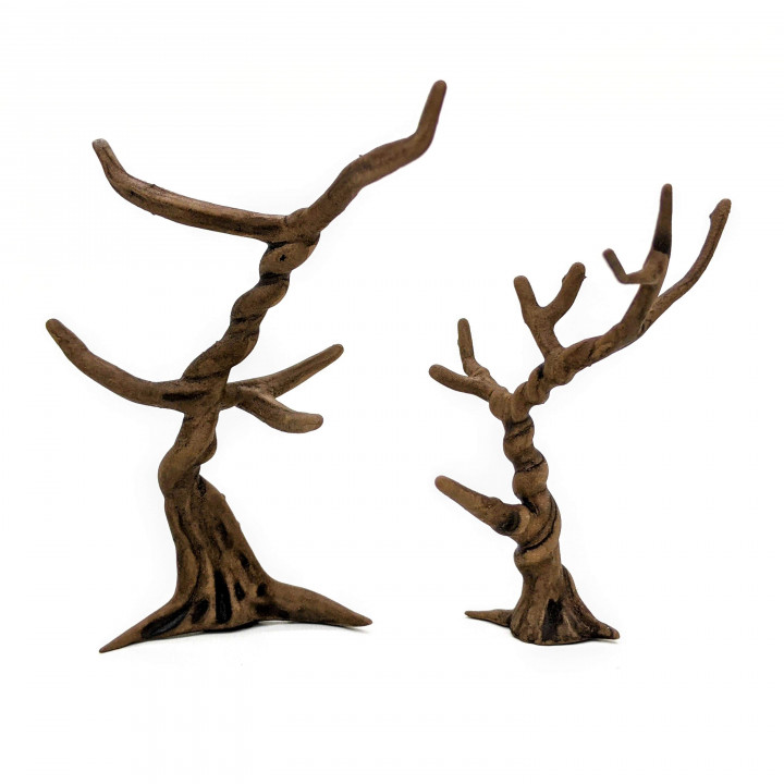 3D Printable Twisted Twigs by Custom Miniature Maker