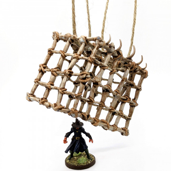 3D Printable Bone Cage by Custom Miniature Maker