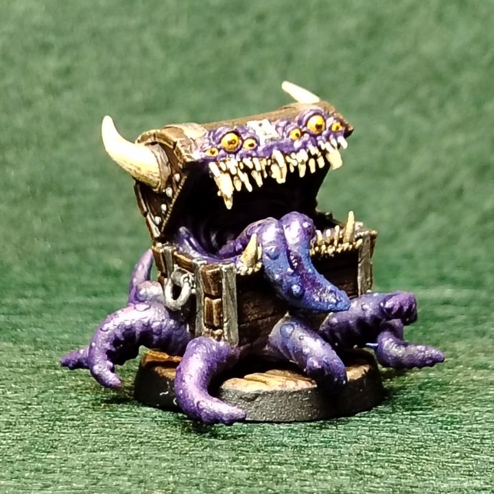 3D Print of Tentacle Mimic Chest 35mm Scale by CaptainKindling