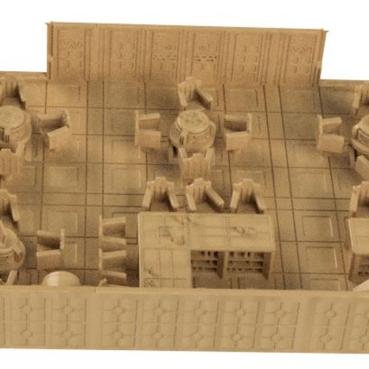 3D Printable Large Sci Fi Bar by Mark