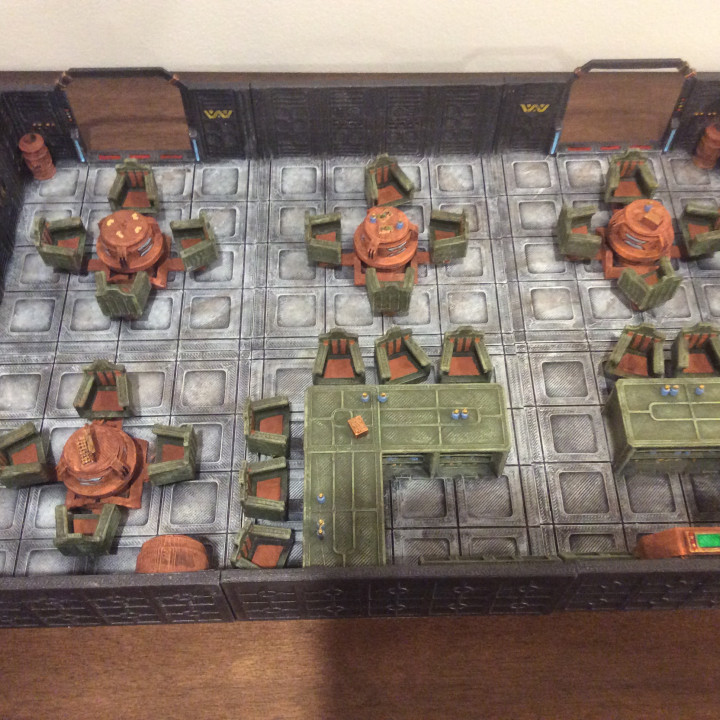 3D Printable Large Sci Fi Bar by Mark