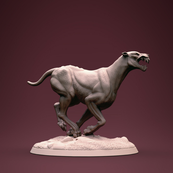 3D Printable Evil dog 2 by clynche art
