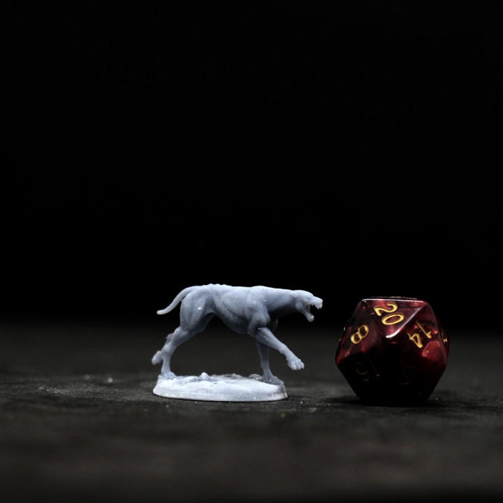 3D Printable Evil dog 4 by clynche art