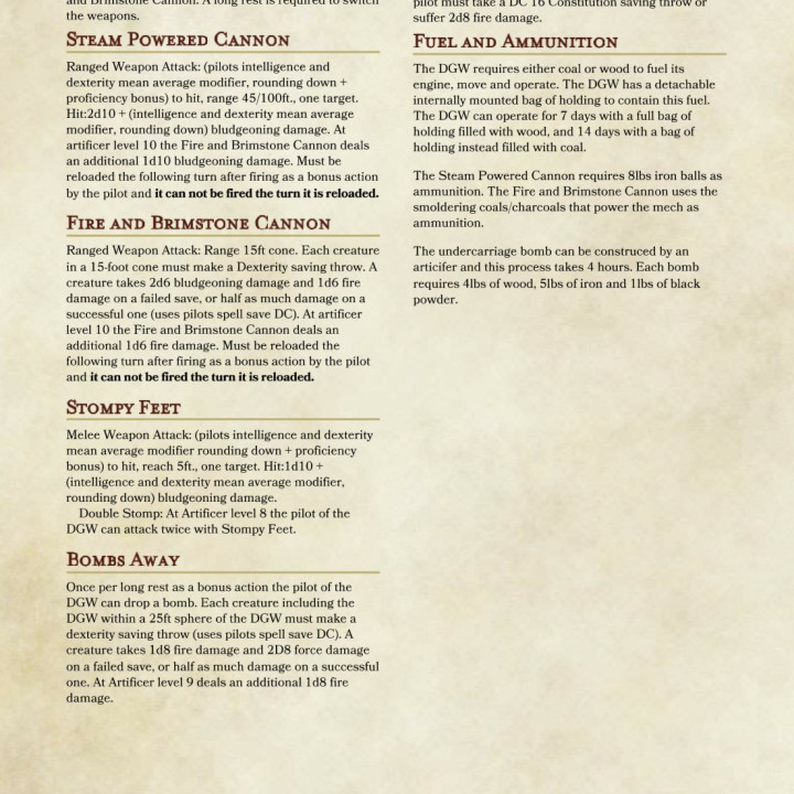 3D Printable Dwarven Gyro Walker by Custom Miniature Maker