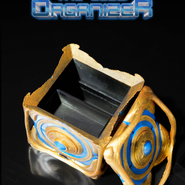 3D Printable The Cube Organizer by Stlflix