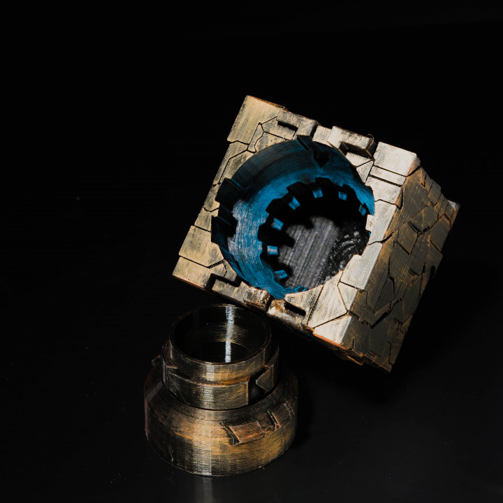 3D Printable Alien Artifact Puzzle by Stlflix