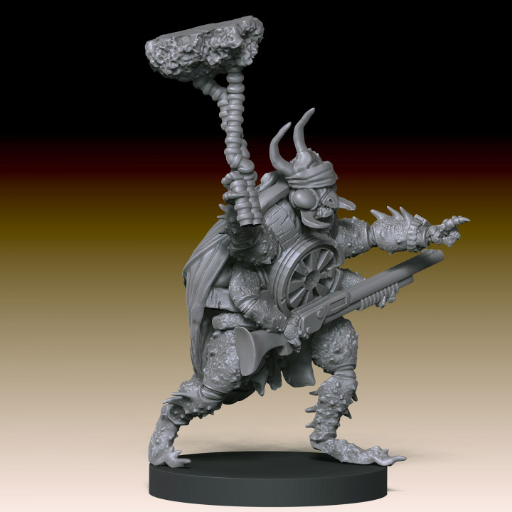 3D Printable Croachlings "C'Roach Commander", cockroach warlord by Dark ...