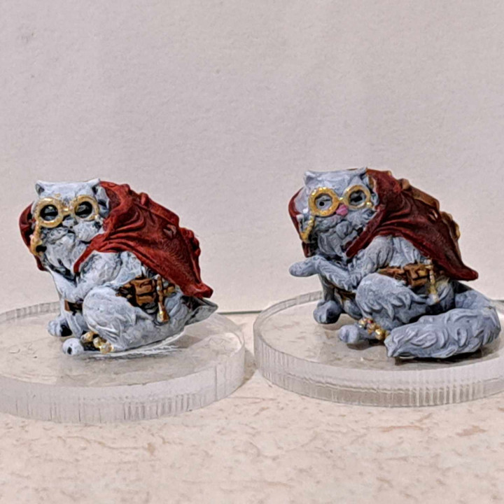 3D Print of Persa - Persian Cat (Pre-Supported) by jasonrobertstatham