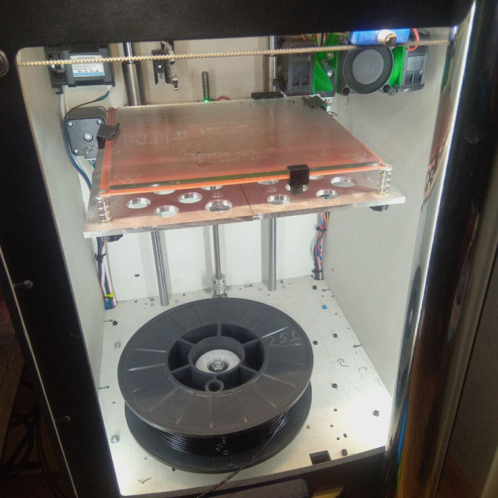 3D Printable Horizontal spool holder by OzzY