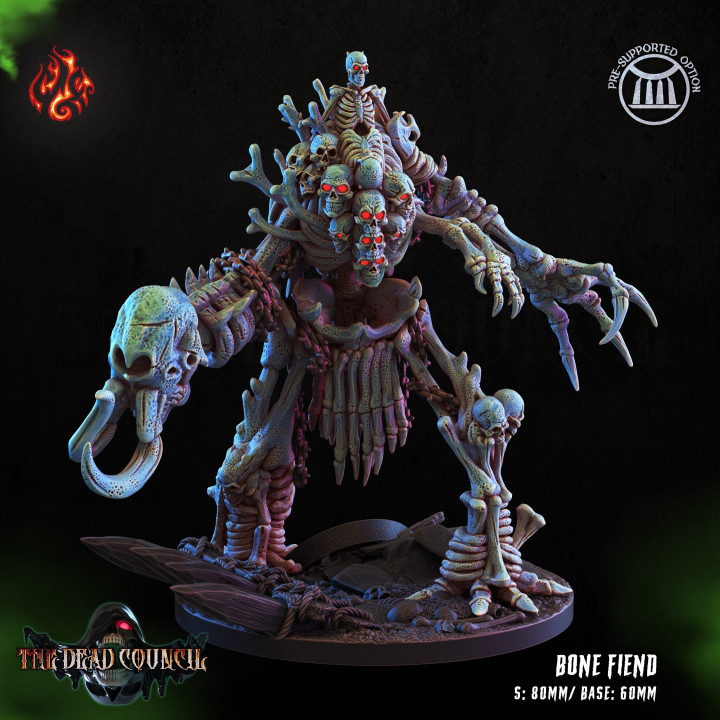 3D Printable April '23 Release: "The Dead Council" by Crippled God Foundry