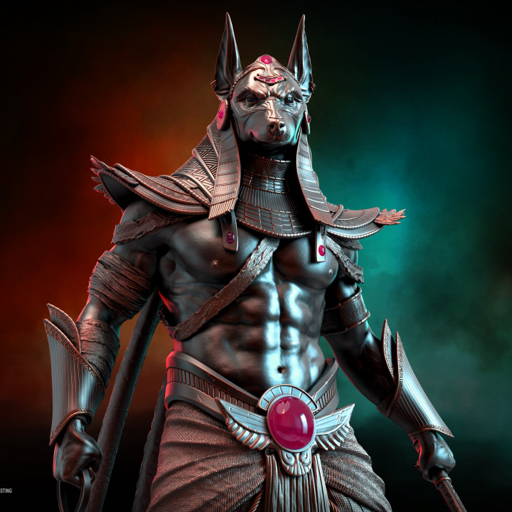 3D Printable Anubis - Full April 2023 Release by Ritual Design