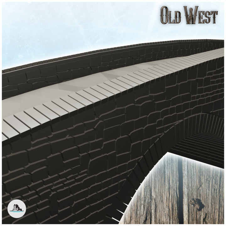 3D Printable Burnside's Bridge (Antietam battlefield) - USA America ACW ...