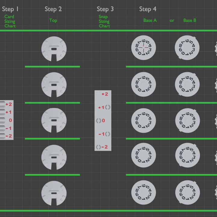 3D Printable Monster Standee Bases for use with Gloomhaven / Frosthaven ...
