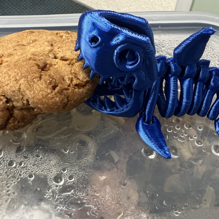 3D Print of Public Release: Flexi Factory Skeleton Shark 3MF Files ...