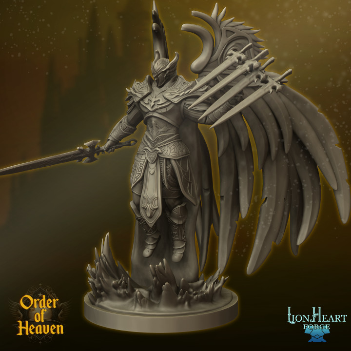 3D Printable Gabriel, the God hand by Lion Heart Forge